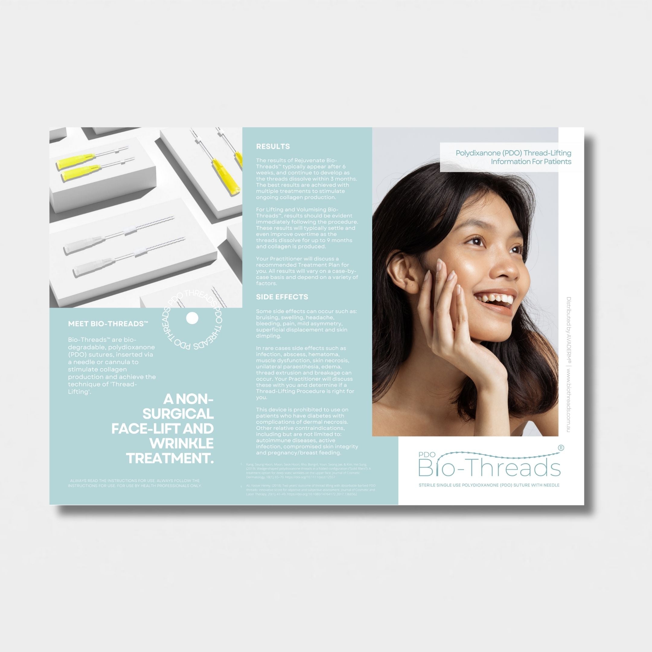Bio-Threads® Information for Patients Brochures (Set of 20) – Avaderm®